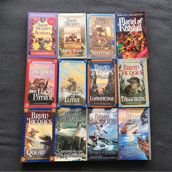 Ace | Other | Vintage Brian Jacques Redwall Mossflower Mattimeo Young ...